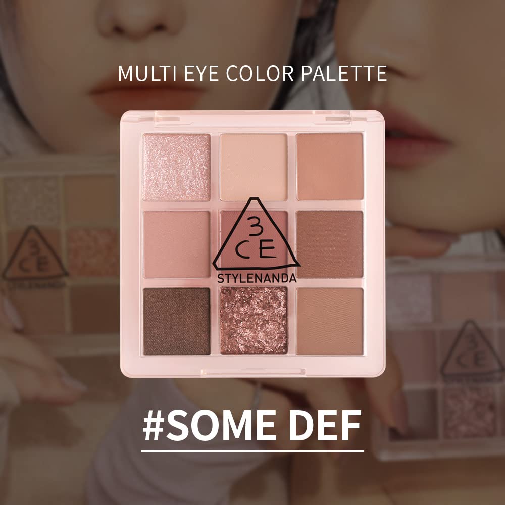 3CE Multi Eye Color Palette #SOME DEF with Eyeshadow Brushes 4ea – Prolisok